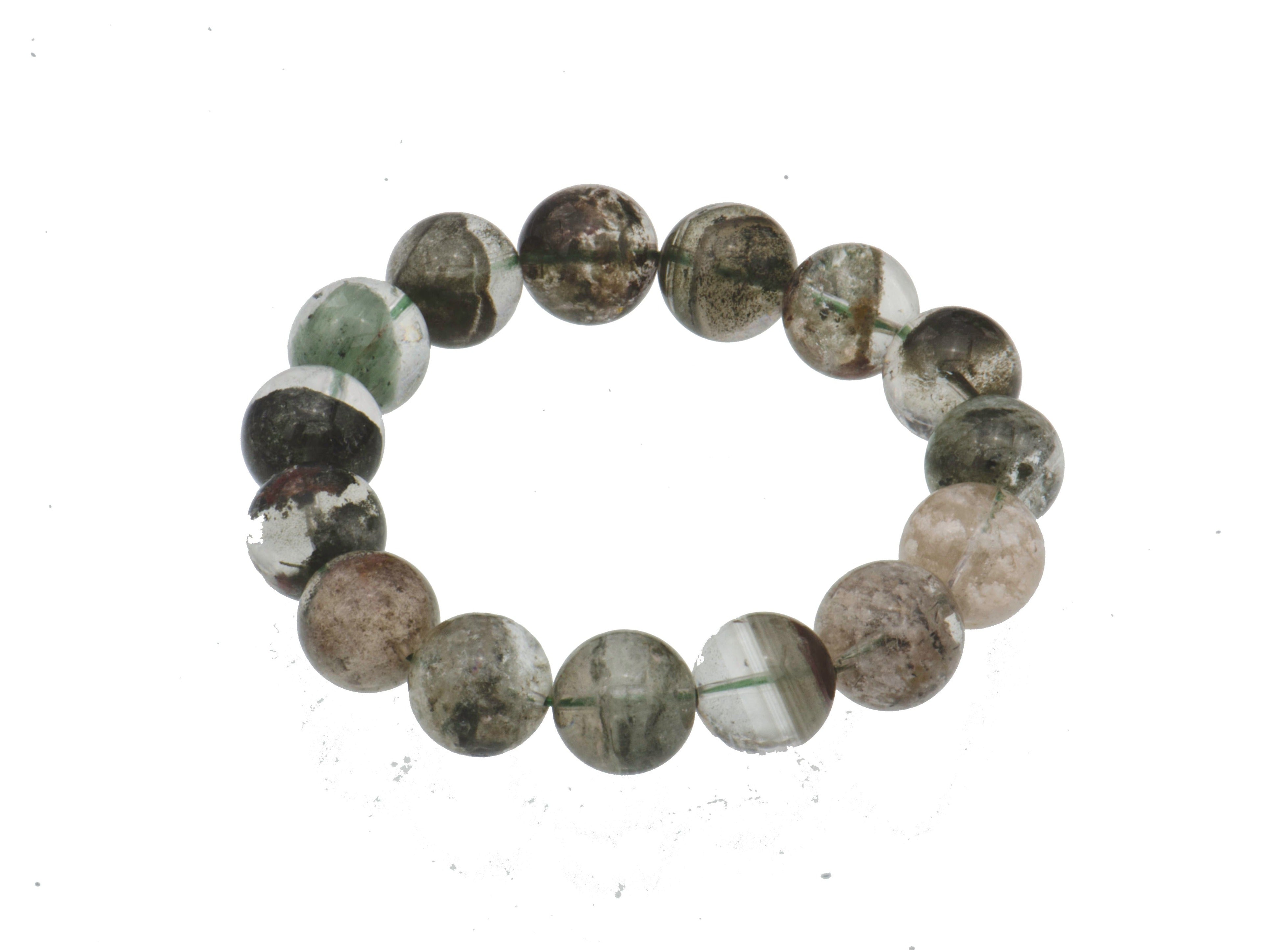 Chlorite Quartz Ball Bracelet – Baku Jewellery